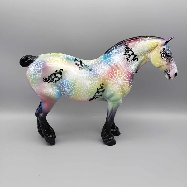 Psychedelic Spider OOAK Deco Heavy Draft By Dawn Quick Moonlight Madne ...