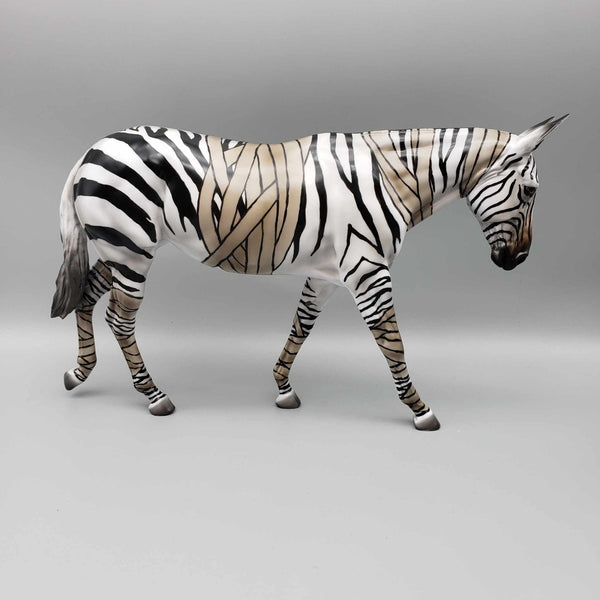 Artifact OOAK Mummy Zebra Mule By Jess Hamill Moonlight Madness 2023 M ...