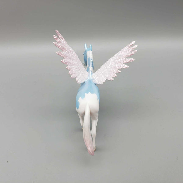 Flutter OOAK Deco Pearl Blue Angel Wing Warmblood Chip By Angela Marle ...