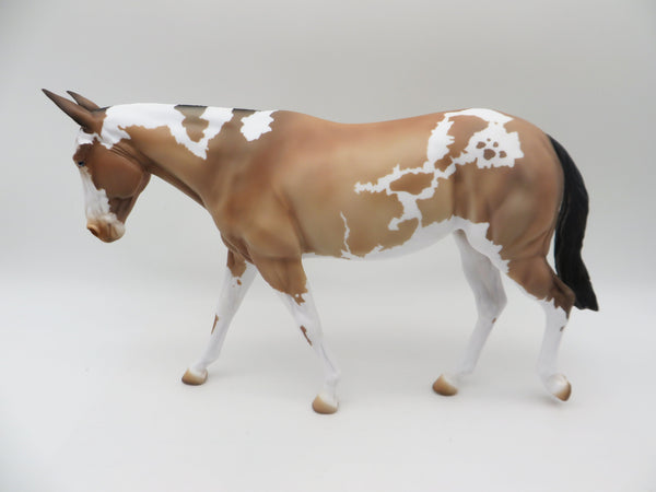 Aggie OOAK Pinto Mule By Donna Fredley SHCF 23 - Stone Horses