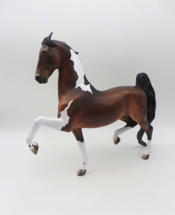 Alpine OOAK Dappled Bay Tobiano Saddlebred By Jess Hamill SHCF23 ...