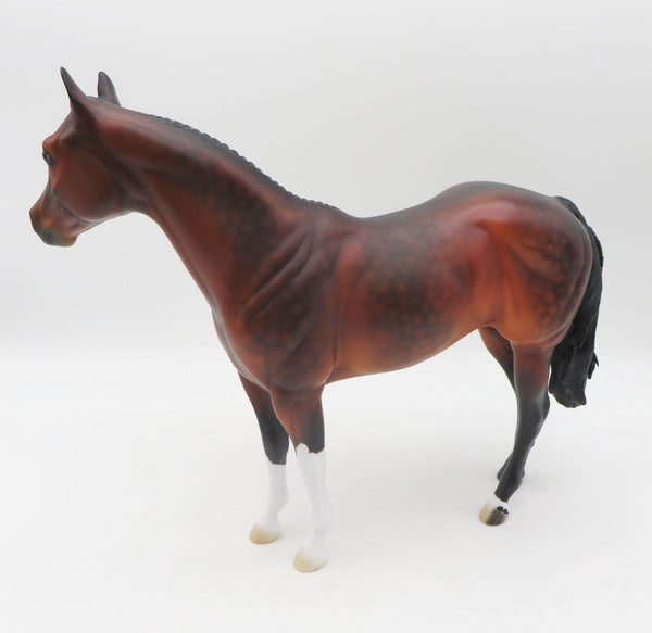 Blood Magick - OOAK - Sooty Bay Ideal Stock Horse - Painted By Ellen R ...
