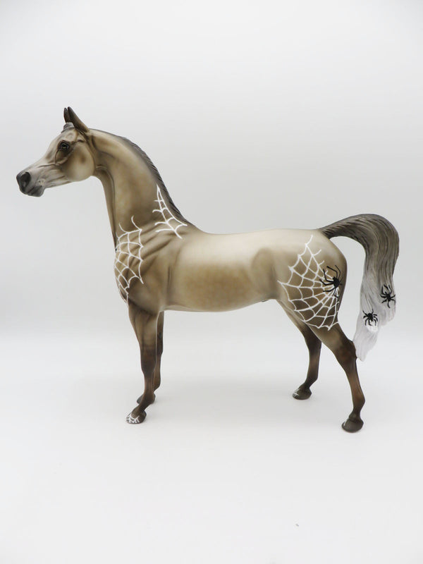 Cobweb Creeper - OOAK - Arabian Stallion Halloween Decorator - Painted ...