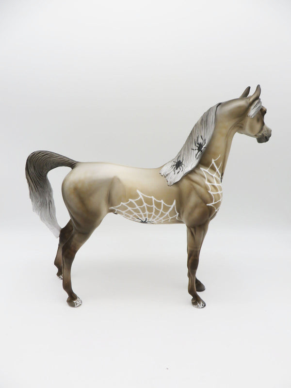 Cobweb Creeper - OOAK - Arabian Stallion Halloween Decorator - Painted ...