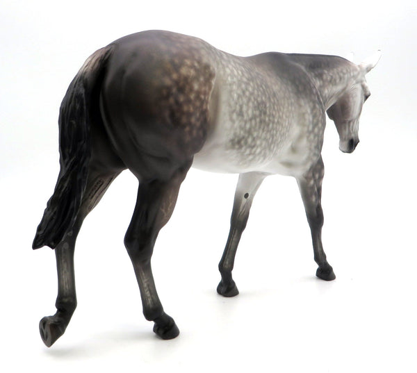Sue Ann- Dapple Grey Mule by Sheryl Leisure - 2/28/22 - Stone Horses