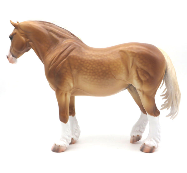 Bibury-OOAK Dapple Chestnut Heavy Draft Painted By Caroline Boydston 8 ...