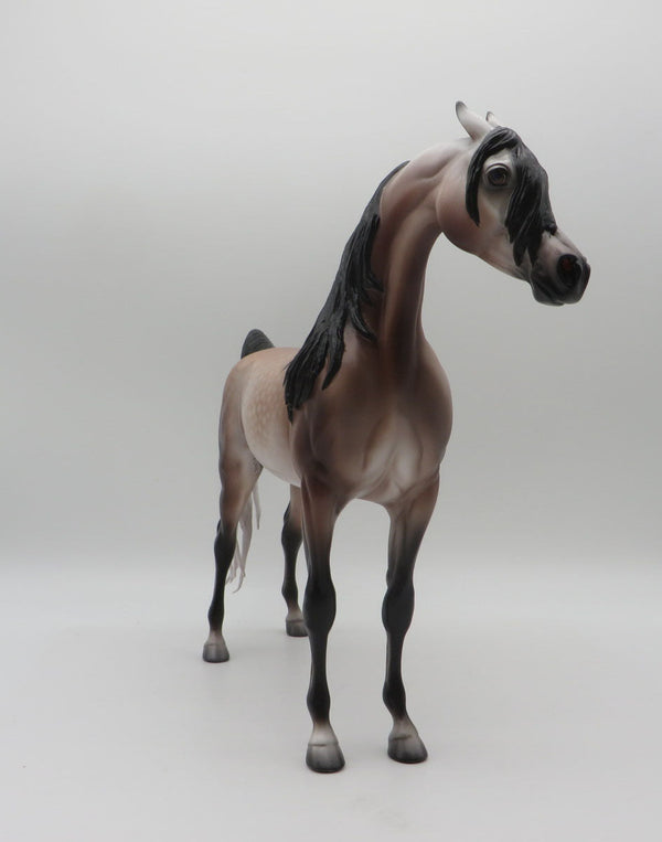 Year of the Fox-OOAK Dapple Rose Grey Arabian By Caroline Boydston 11 ...