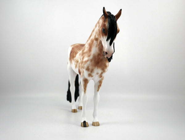 John Matrix-OOAK Bay Sabino Andalusian Painted By Sheryl Leisure 1/15 ...