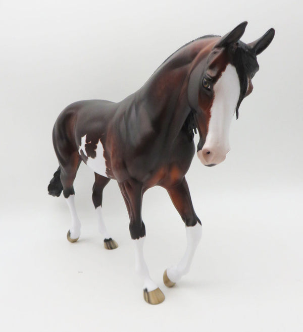 POWER OF MAGIC - OOAK - Dappled Bay Overo Thoroughbred by Sheryl Leisu ...