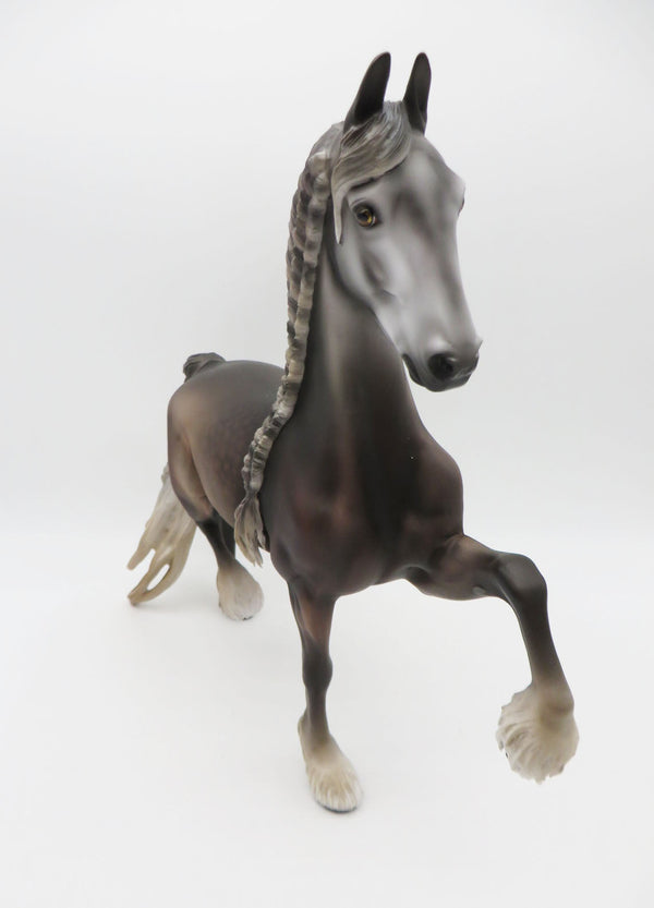 Silver & Gold - OOAK - Dapple Rose Grey Custom Saddlebred by Jess Hami ...