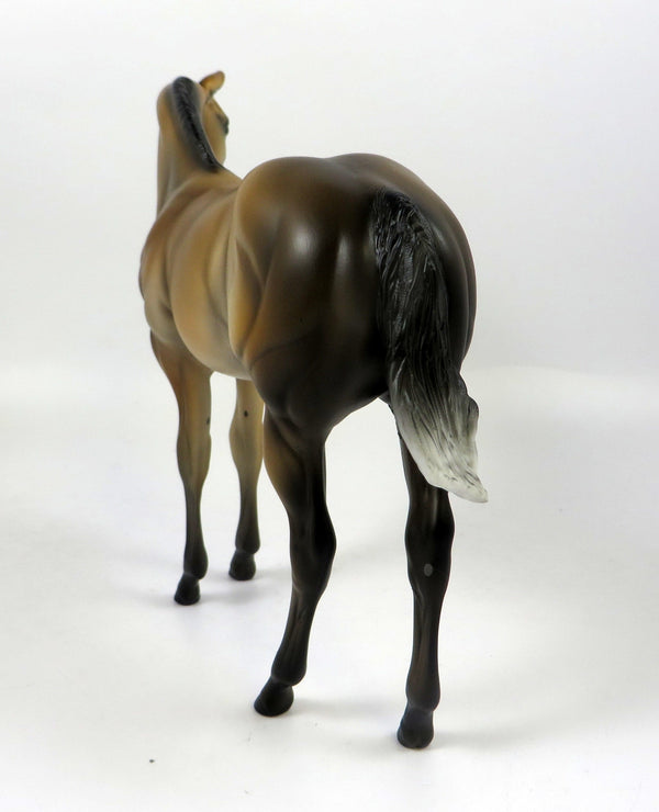 TOP DOLLAR-OOAK BABY BUCKSKIN WEANLING BY MISSY FOX 8/16/19 - Stone Horses