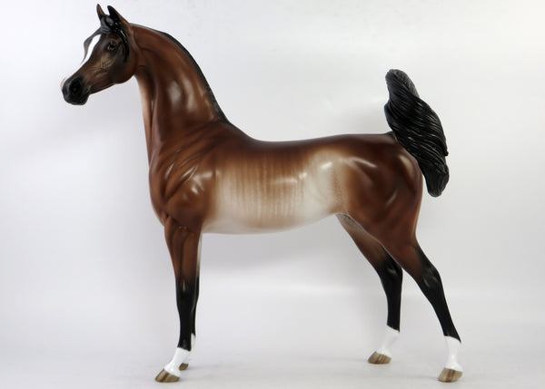 HUDSON-OOAK BAY RABICANO ARABIAN MODEL HORSE BY SHERYL LEISURE 6/1/18 ...