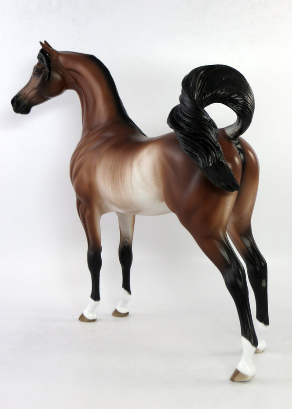 HUDSON-OOAK BAY RABICANO ARABIAN MODEL HORSE BY SHERYL LEISURE 6/1/18 ...